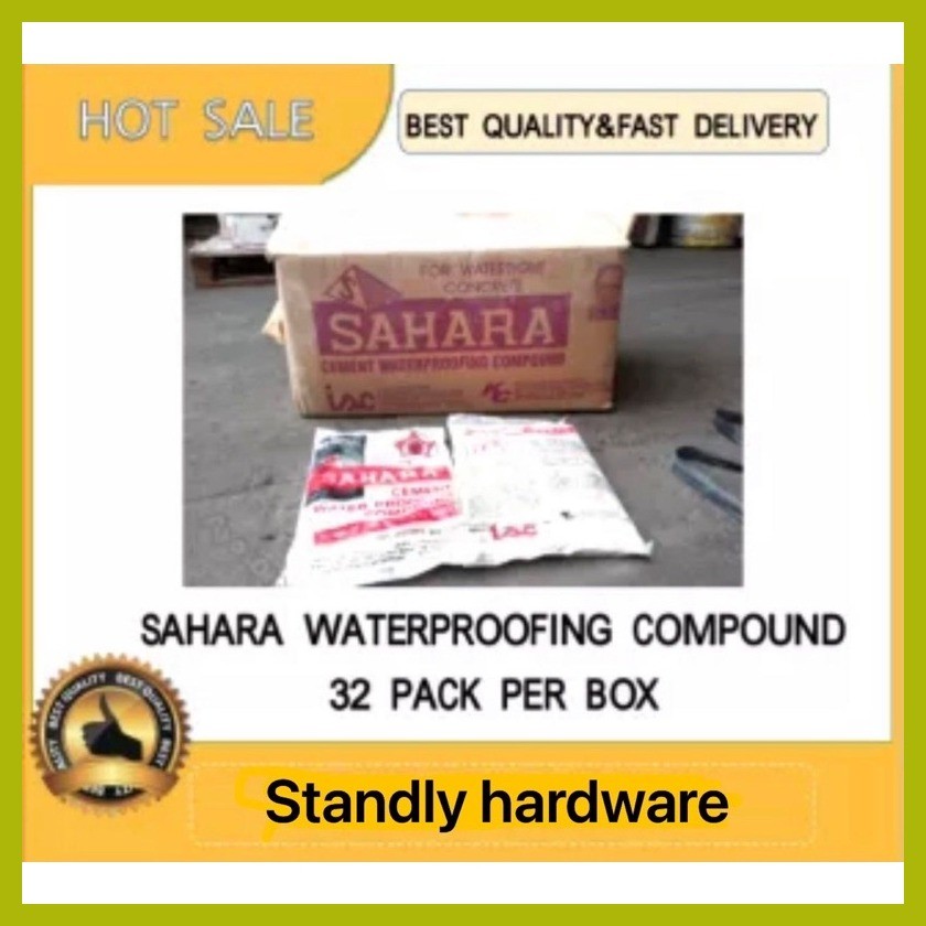 ① ═ ∮ WHOLESALE SAHARA Cement Waterproofing Compound 32 PACK PER BOX ...
