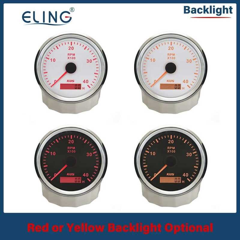 199 KUS 3000 4000 6000 8000 RPM Tachometer 85Mm Rev Counter Car Tacho ...