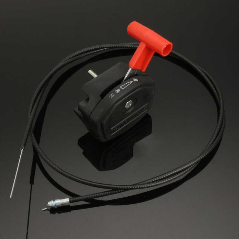 Universal 56Inch Lawn Mower Throttle Cable Switch Lever Control Handle ...