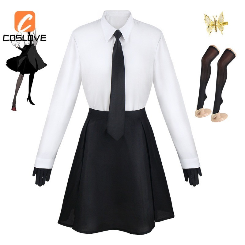 Anime Bungo Stray Dog Akiko Yosano Cosplay Full Set CostumeSuit for ...