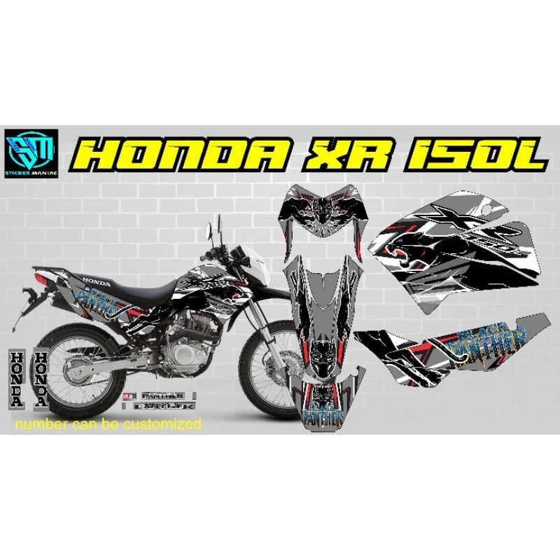 Honda XR 150L full body decals | Shopee Philippines