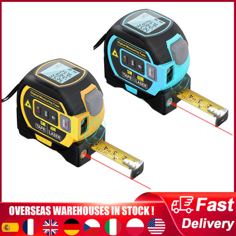 1 3 Sa Laser Rangefinder Gamit Ang 5M Tape Measure Ruler LCD Display ...