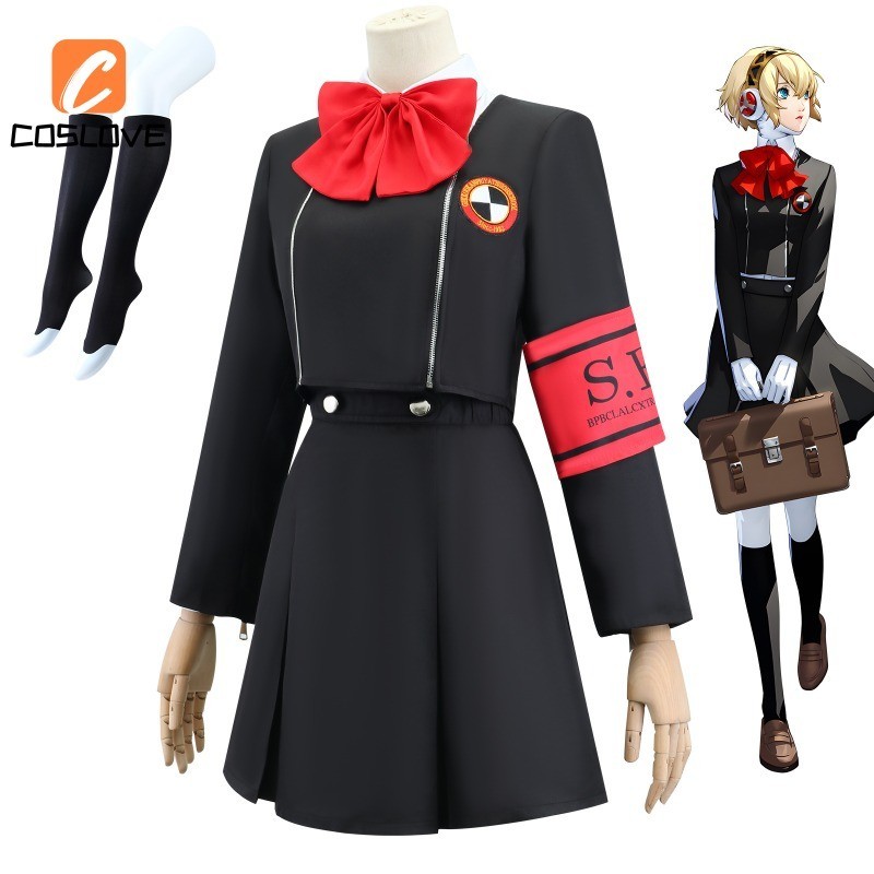Anime Game Persona 3 Reload Aigis Cosplay Full Set Costume Suit for ...