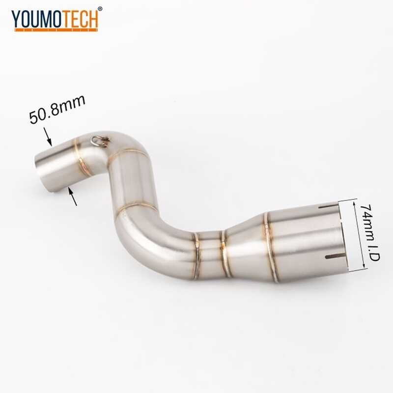 RC Para KTM 2021-2023 Motorcycle Exhaust Middle Slip Sa Rc200 Mid Link ...