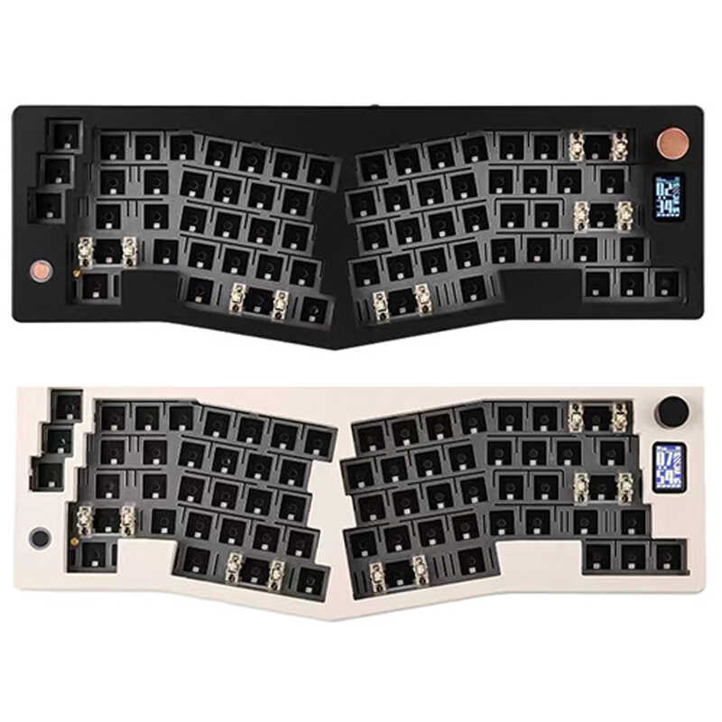 Wireless Mechanical Abm066 Alice-Layout Computer Keyboard Via ...