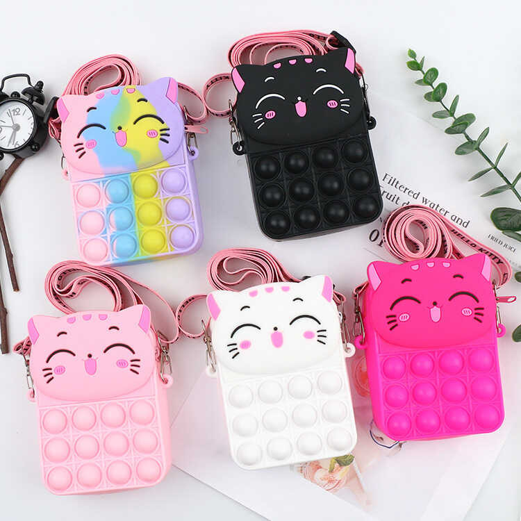 Poppit Toys Girls Colorful Popite Cat Spotify Premium Game Push Bubble ...