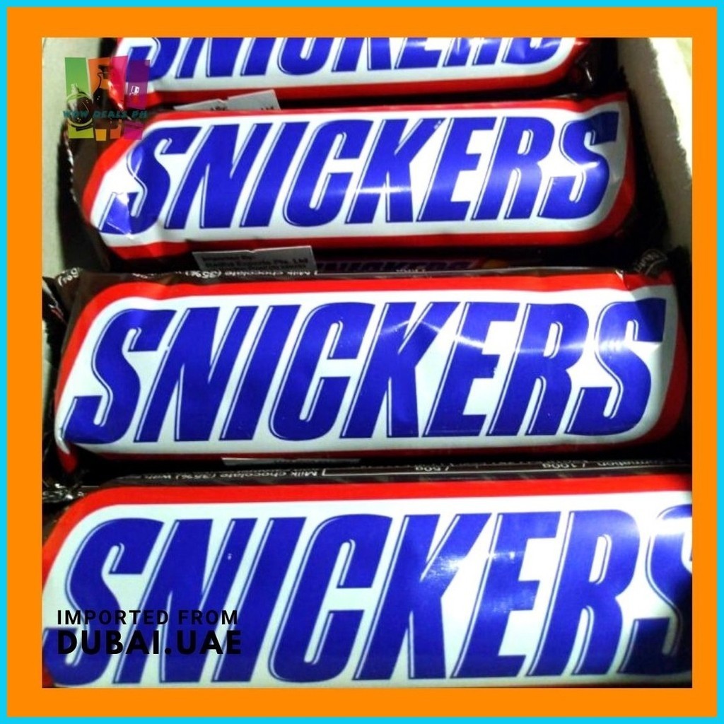Snickers Chocolate Bar 50g (Expiry Feb 2024) | Shopee Philippines