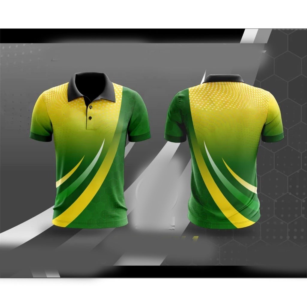 Quick Dry Full Sublimation Code Polo Shirt With Logo Customized Badges Shopee Philippines
