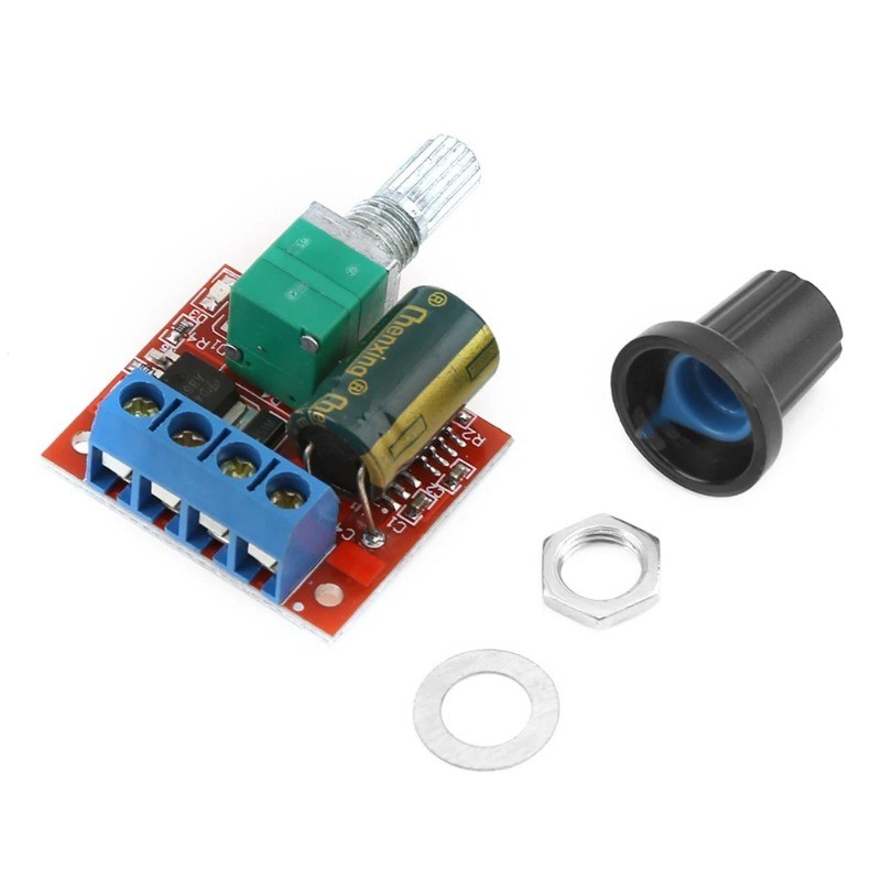 5A 90W PWM 12V DC Motor Speed Controller Module DC-DC 4.5V-35V Low ...