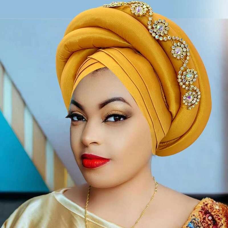 Tt Twisted Braid Turban Cap For Women African Ladywraps Dias Nigeria ...