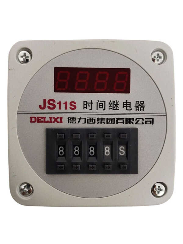 Delixi JS11S 0.01S-9999H time relay digital display AC36V AC220V 380V ...