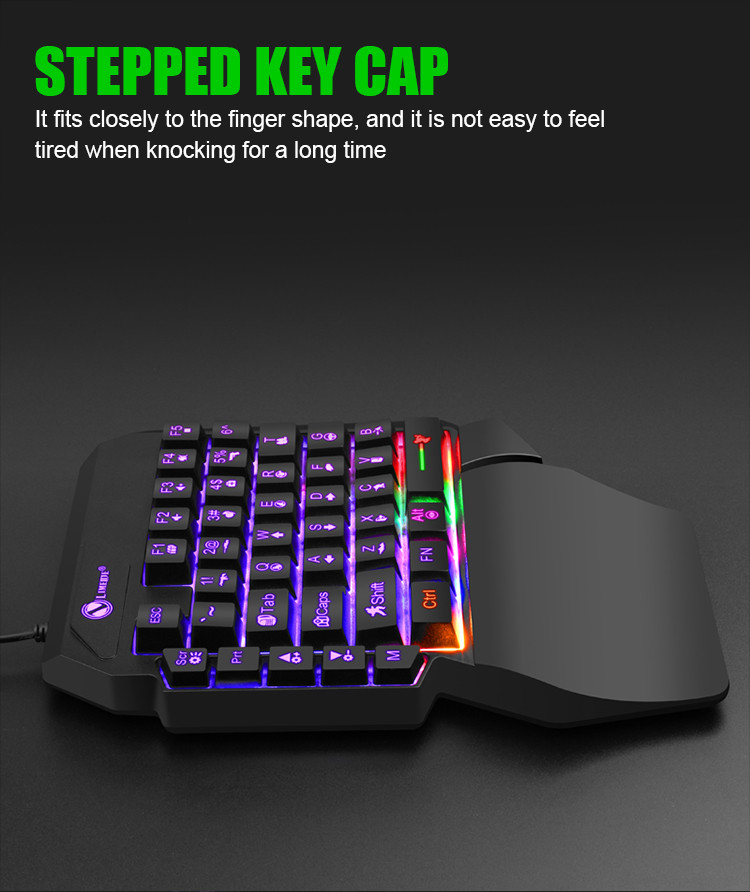 Zeus X Limeide GK-103S PUBG and other games 40-key peripheral one ...