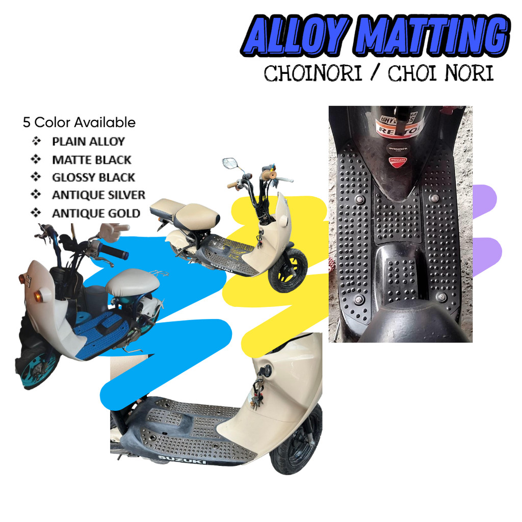 SUZUKI CHOI NORI FOOTBOARD ALLOY MATTING POWDER COATED / choinori ...