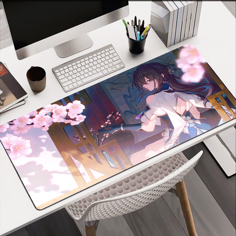 Honkai Star Rail Ruan Mei Mouse Pad HD Kawaii Desk Mat PC Gaming ...