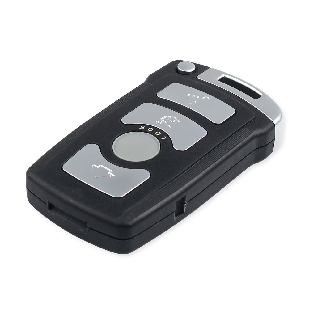 Remote Car Key Case 4 Buttons For BMW 7 Series E65 E66 E67 E68 745i ...