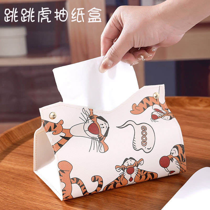 Cartoon Cartoon Tigger Creative Dining Table Paper Box Tissue Box ...