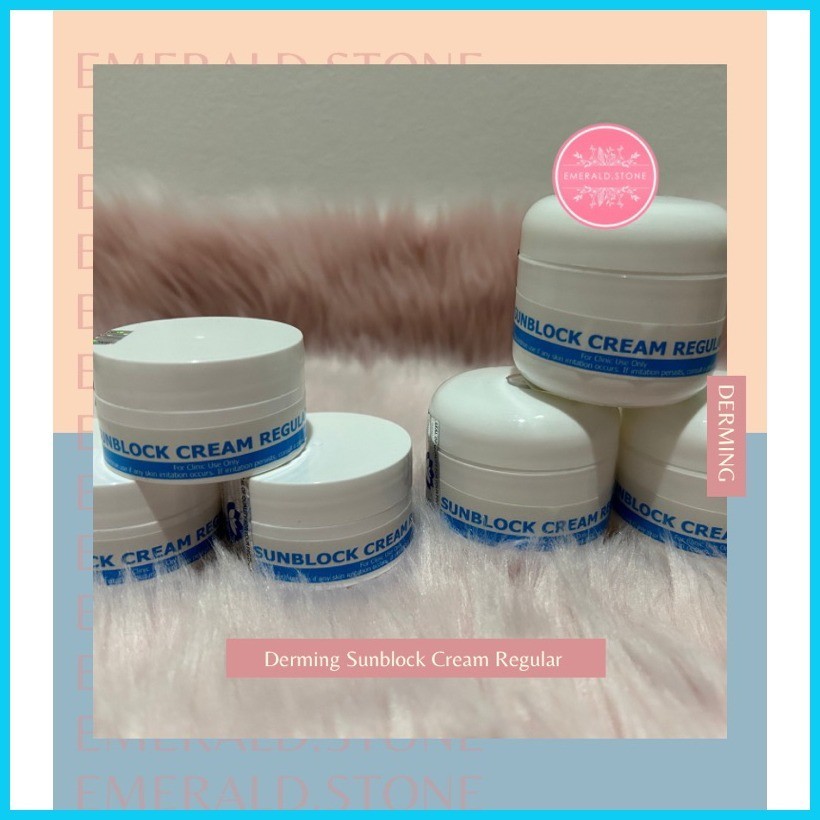 Derming Sunblock Cream 10g and 20g | Shopee Philippines