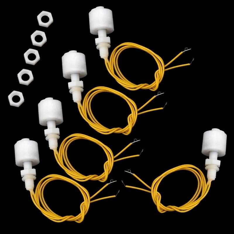 5 Pcs Water Level Sensor Vertical Float Switch Instruments For 1727