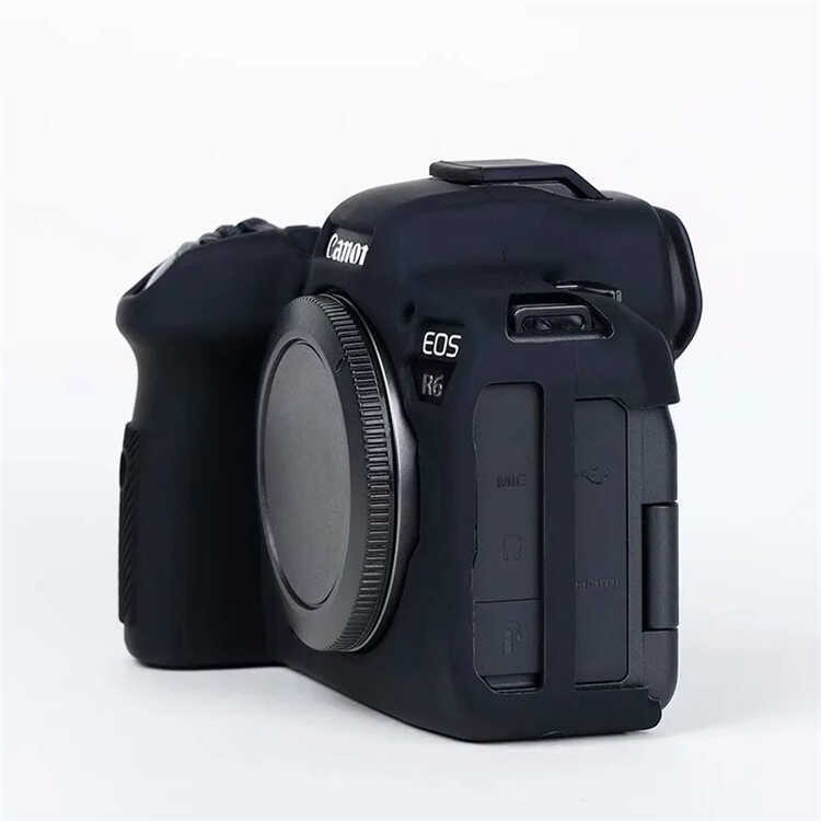Д Silicone Case Soft Protective Skin Dust Cover Para Sa Canon EOS R6 ...