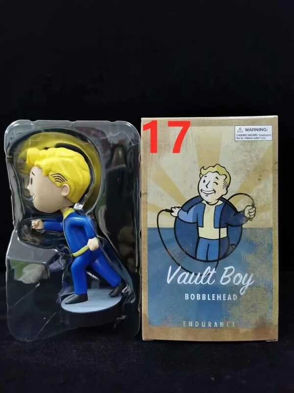 ⭐ 4 Radiation Fallout 3 Henerasyon 7 Shaking Head Vault Boy · Ed Doll ...