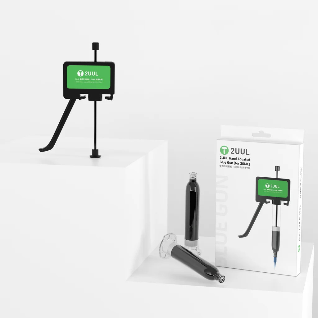 2UUL SC06 30ml Portable Manual Glue Gun Suitable for 30ML Repair Welding Oil Rear Glass Glue ...