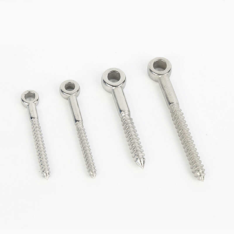 Marine M4/M5/M6/M8/M10 316 Stainless Steel Eye Shape Screws Wood ...