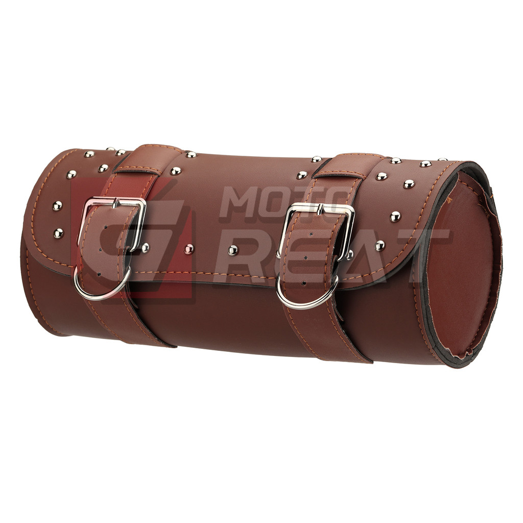 Motorcycle PU Leather Side Bag Box Saddlebag Tool Bag Universal ...