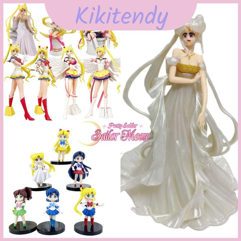 Pvc Sailor Authentic Moon Figures Complete Set Q-version | Shopee ...