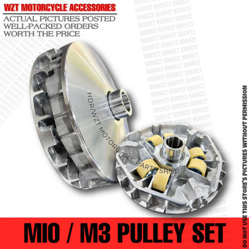 LY WZT PULLEY SET YAMAHA MIO I 125 / MIO SOUL / MIO M3 WITH DRIVE FACE ...