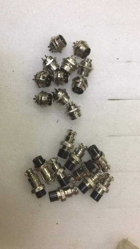 Engineering surplus cargo aviation plug socket connector 4-core male ...