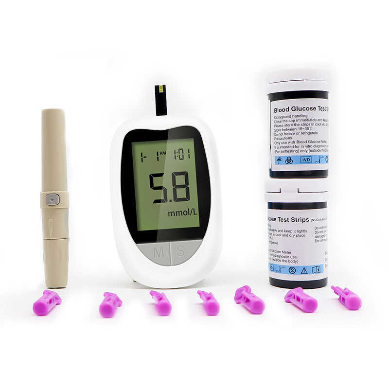 Blood glucose meter, medical grade precision home testing instrument ...