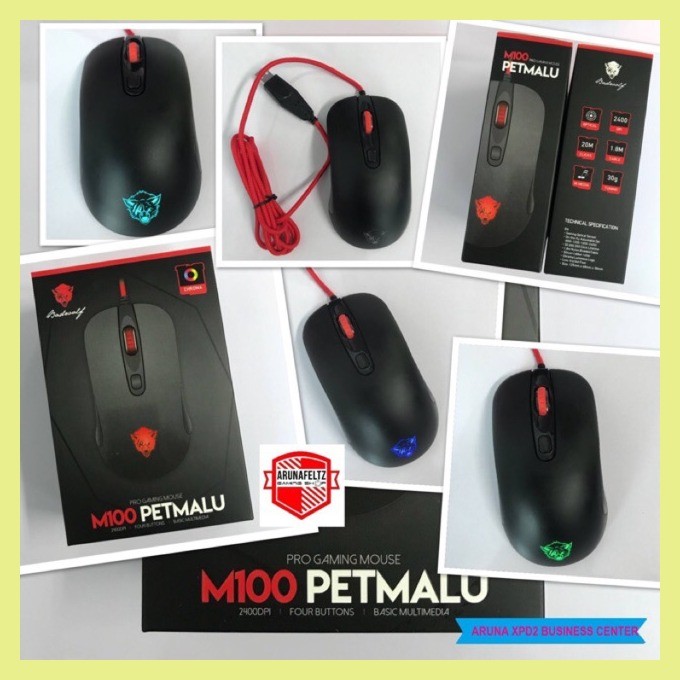 ۞ Petmalu Badwolf Gaming Mouse (20 million clicks) | Shopee Philippines