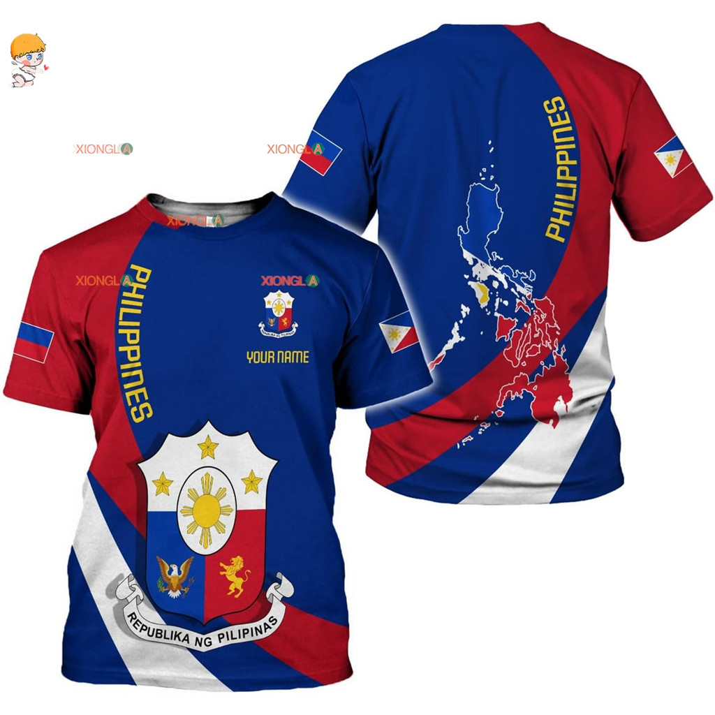 Personalized Philippines Shirts Philippines Filipino Flag Pride Shirt ...