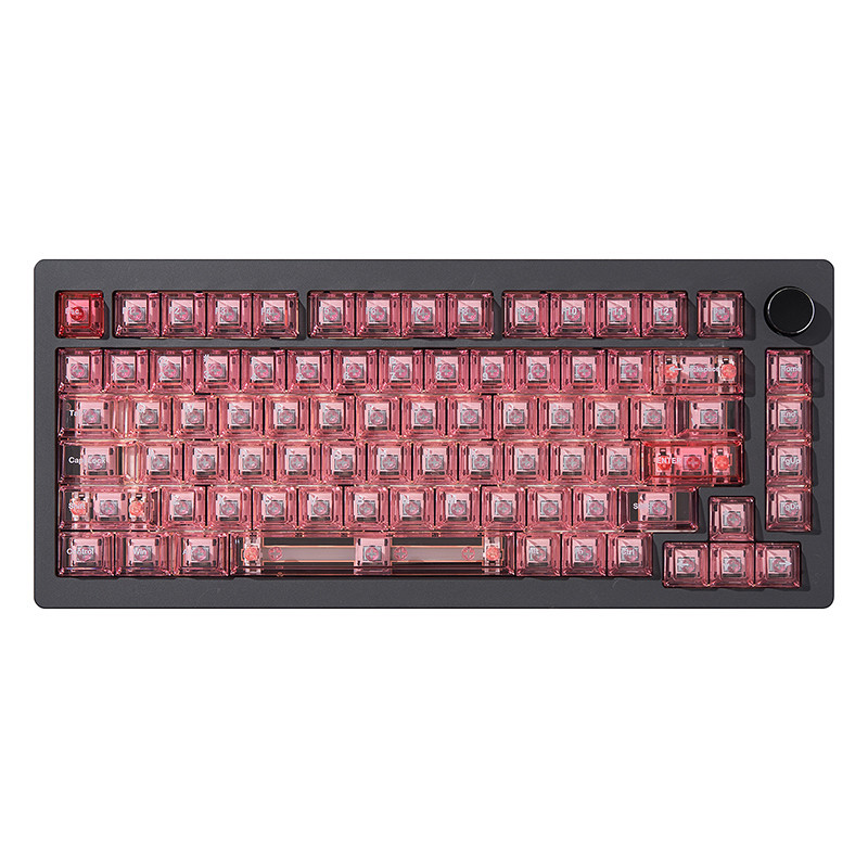 Crystal Clear Green/Pink Transparent Keycap for Mechanical Keyboard MX ...