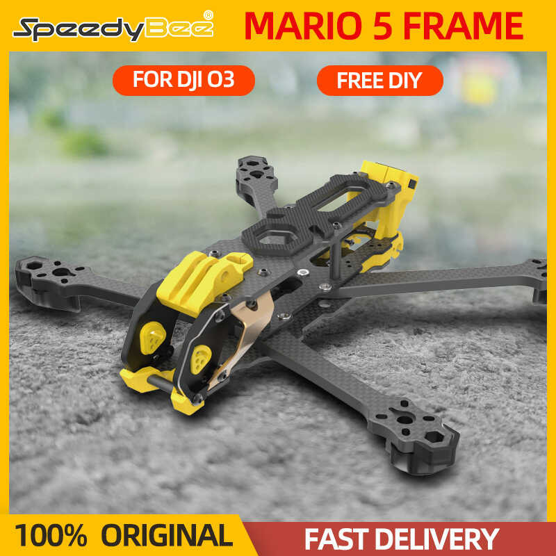 Speedybee Mario 5 Frame KIT DC Lite/Advanced Version Carbon Fiber For ...