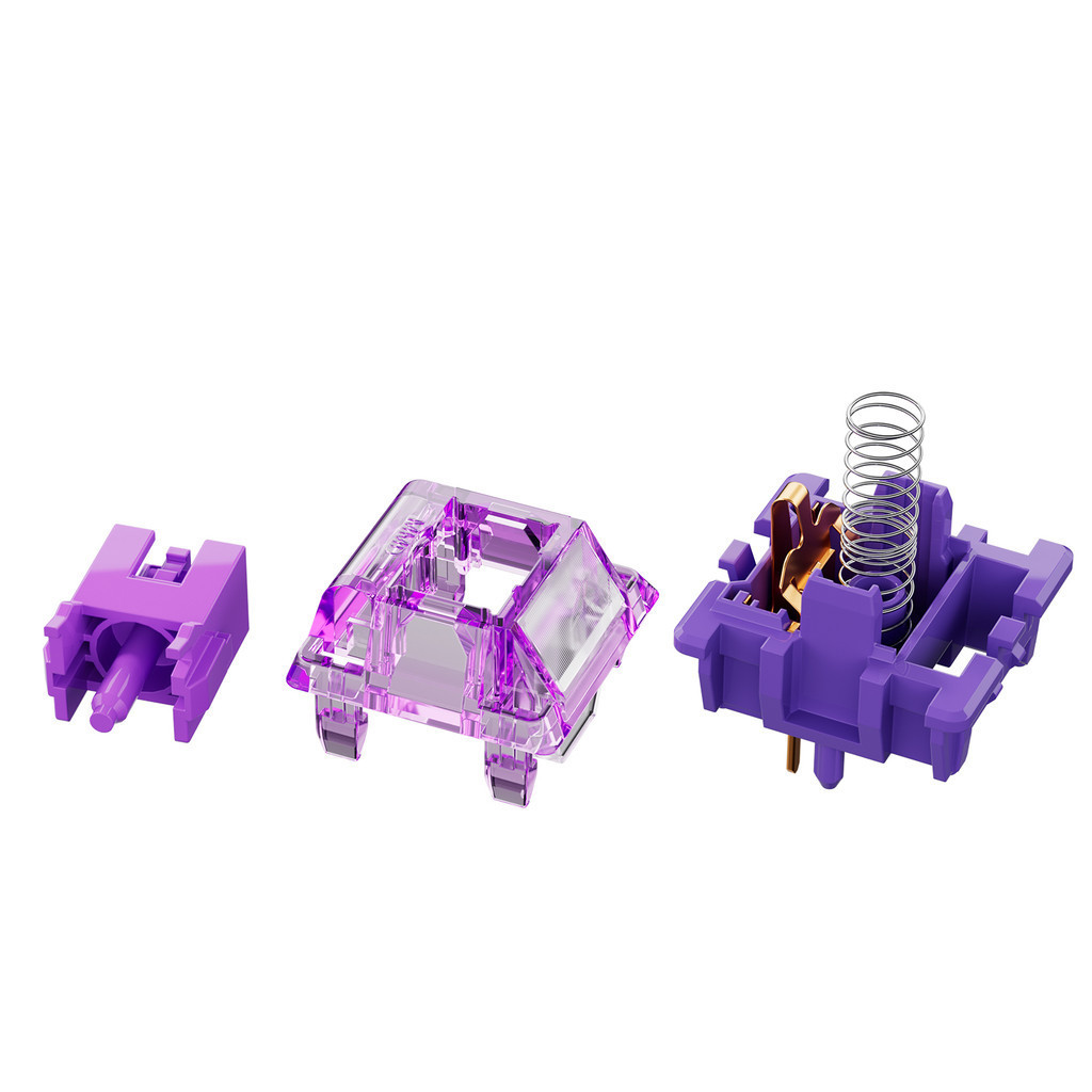 MMD MD Lavender Purple Pro Switches 5 Pin 40gf Tactile Switch Dustproof ...