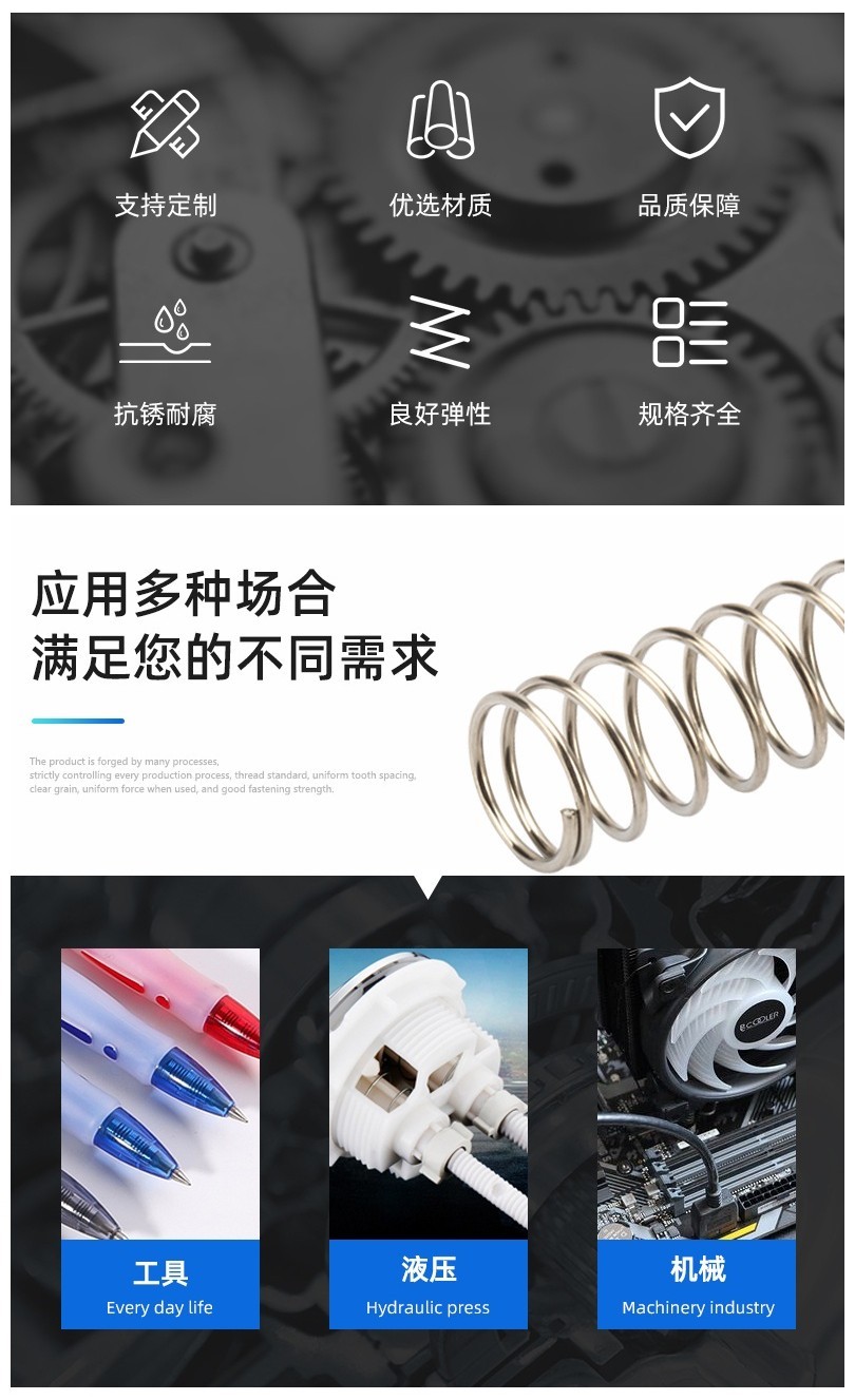 [Fast Shipping] SUS304 Spring 20-100mm D1.8mm OD26-30mm | Shopee ...