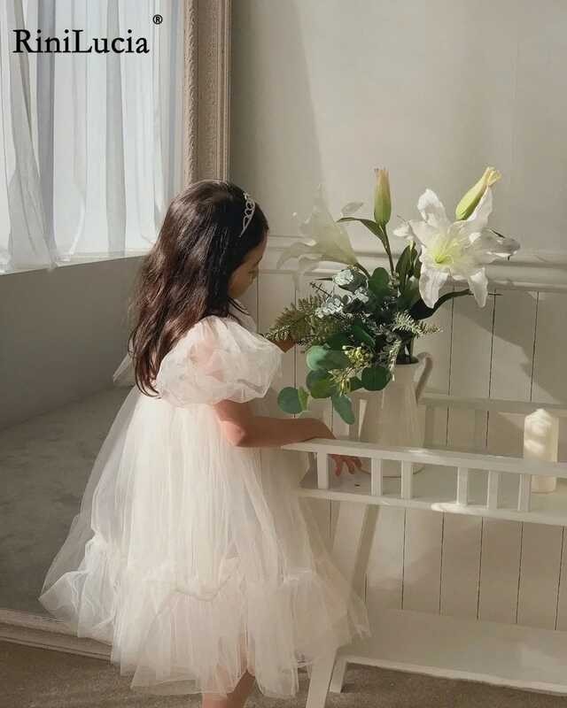 Bagong Ipinanganak Babaeng Na Spring Summer Mesh Puff Maikling Tulog ...