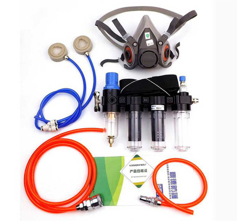 Ng Apat-Sa-Isang Pangkalusugan Air Fed System Na May 6200 Half Face ...