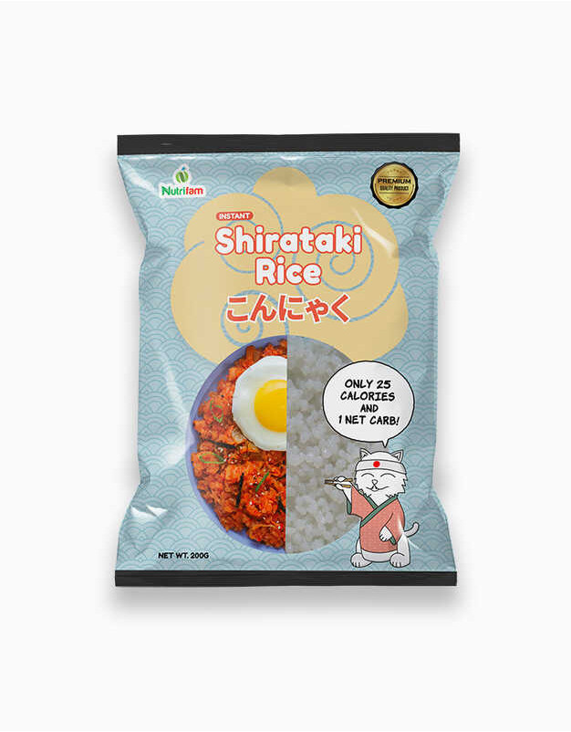 Nutrifam Shirataki Rice 200g (Kilala rin bilang Miracle Rice) | Shopee ...