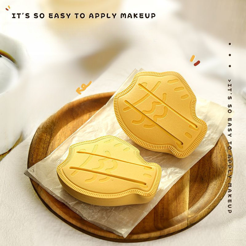 LISHU Powder Puff Taiyaki Powder Puff Air Cushion Puff Wet And Dry Use ...