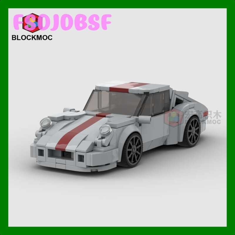 FSDU [Unk] MOC Bricks Porscheed 911 Gunther Werks Racing Sports Car ...