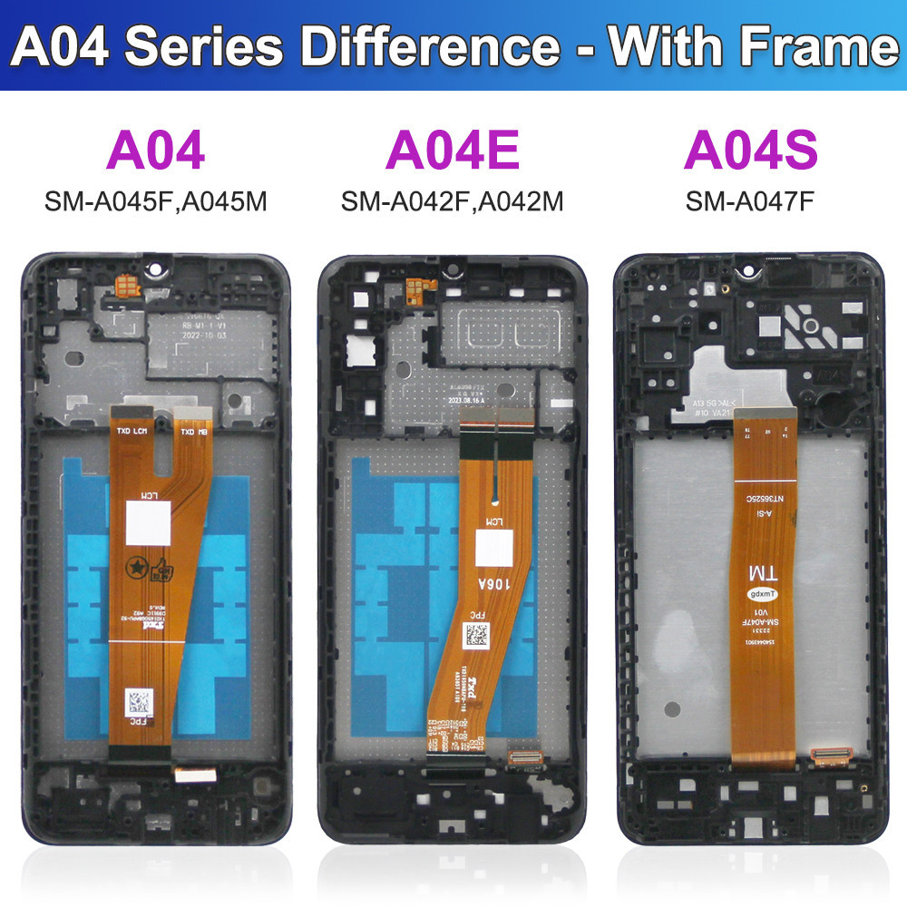 LCD For Samsung Galaxy A04S A04 A04e A047 A045 A042 LCD Display Touch ...