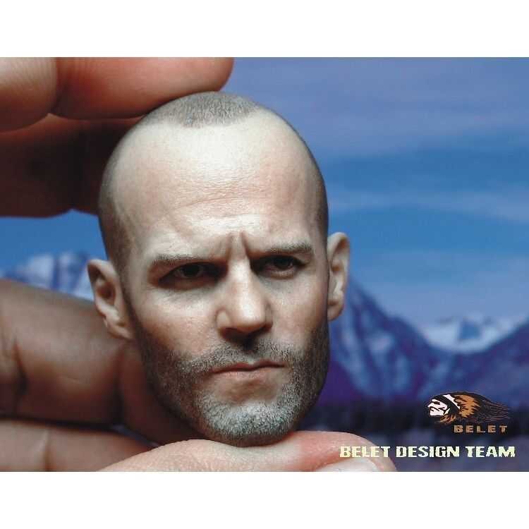 BELET 1/6 Soldier Model Jason Statham Head Carving 2.0 Edition | Shopee ...