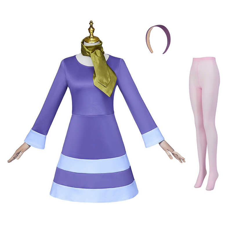 Scooby Doo cosplay costume Velma dress Daphne Halloween cosplay dress ...