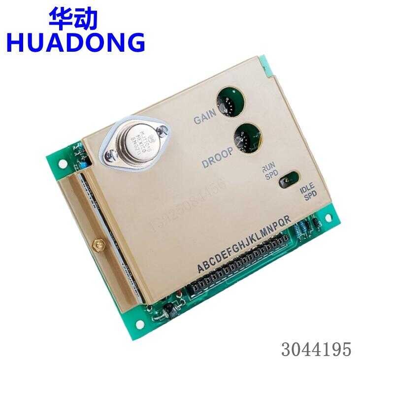 diesel generator set control board 3044195 electronic speed controller ...