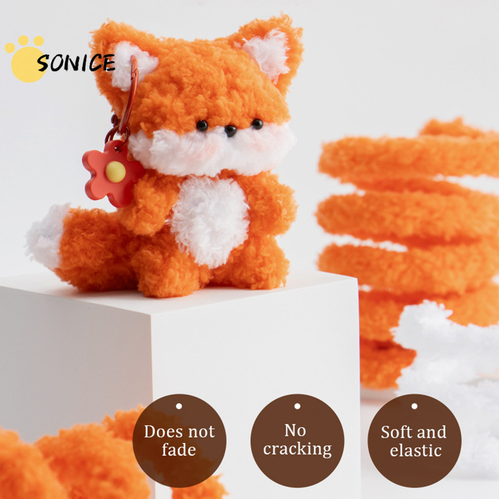 Thick Pipe Cleaners Fox Animal DIY Toy Cute Plush Pipe Cleaners ...