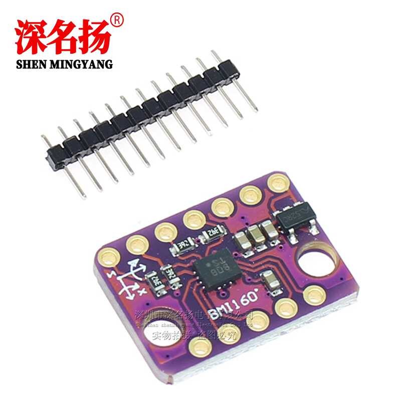 Gy-Bmi160 Module 6Dof 6-Axis Angular Velocity Gyroscope+Gravity Acceleration Sensor IICSPI ...