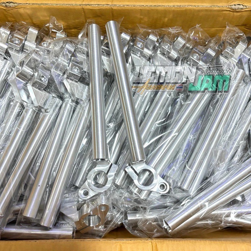 Alloy NUI Alloy Naked Handle Bar Raider 150 Carb / r150 fi / xrm / rs ...