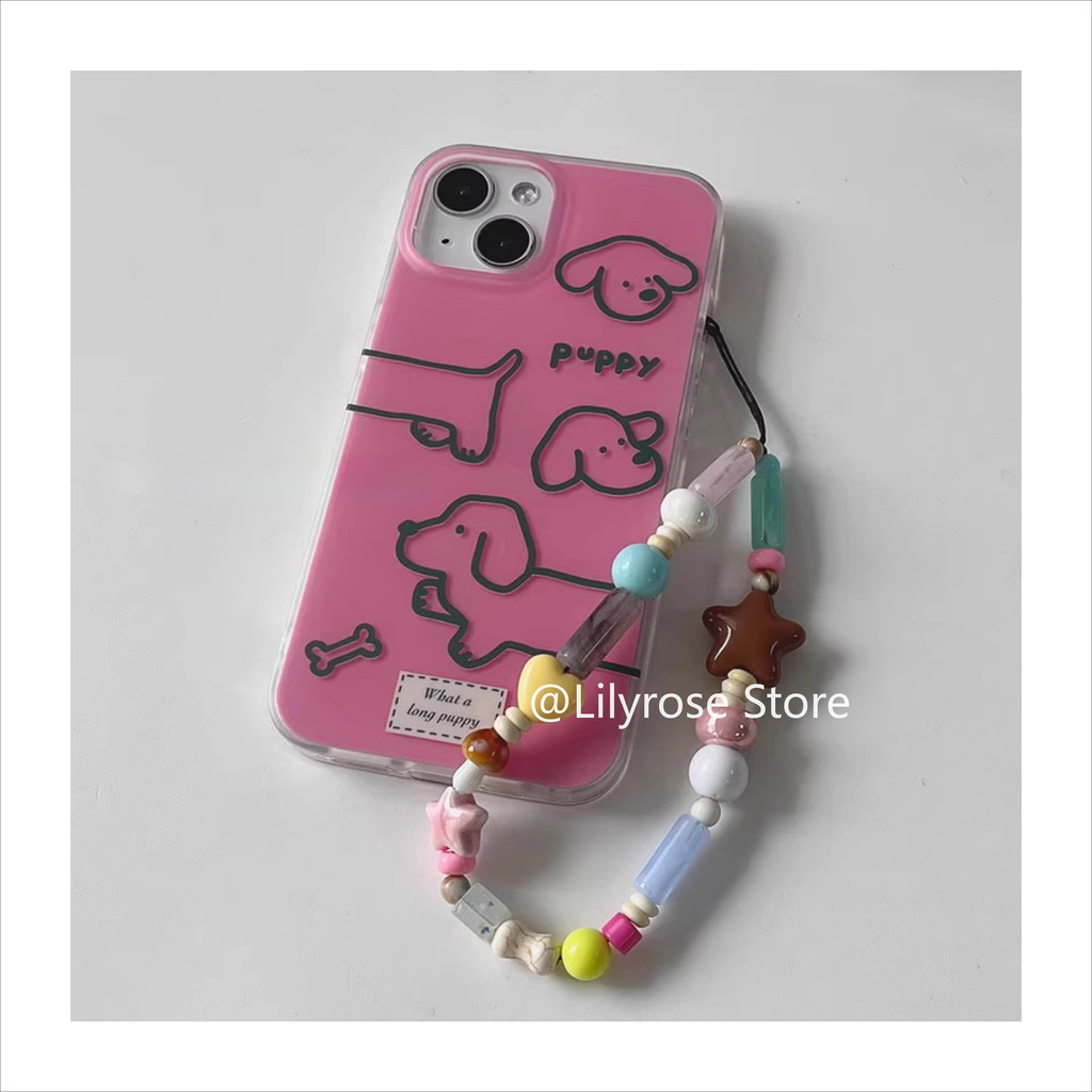 Phone Strap CCD Camera Chain Korean Style Girl Dopamine Color Ceramic ...